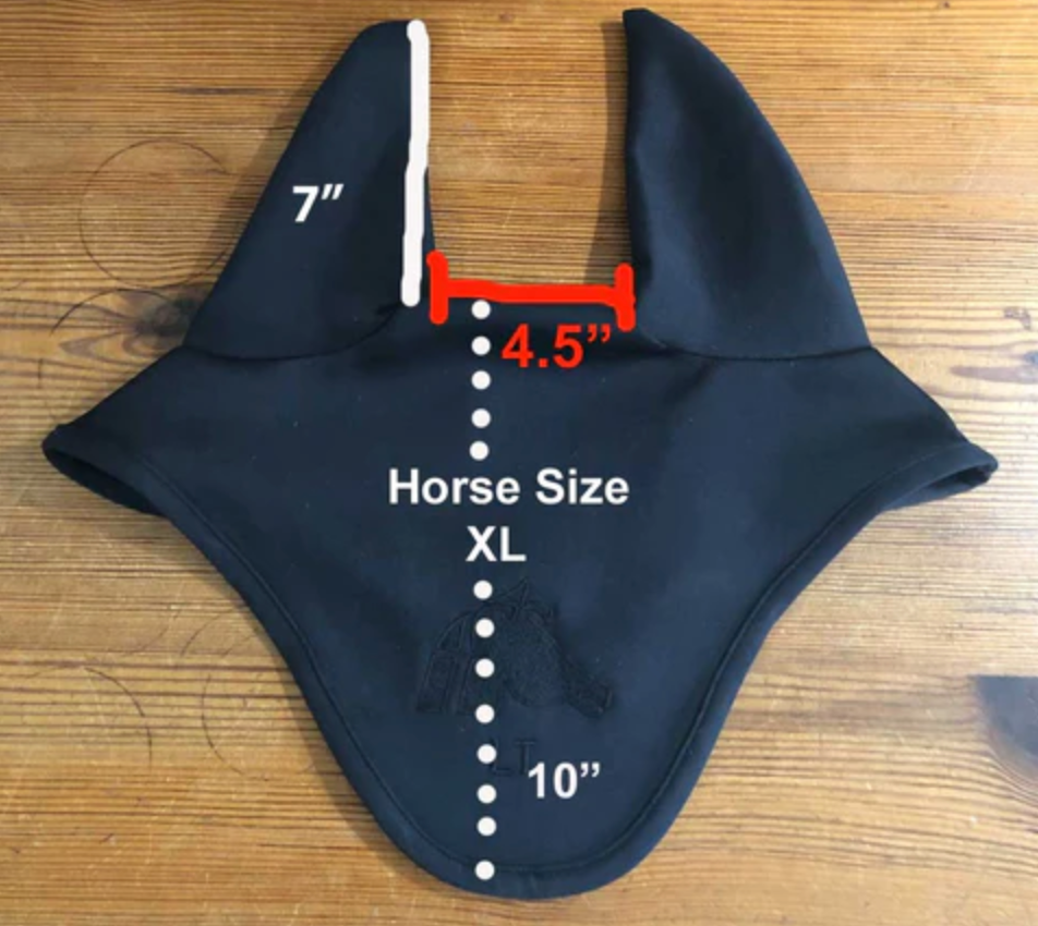 Fenwick Equestrian Liquid Titanium Far InfraRed Therapy Ear Bonnet with ...